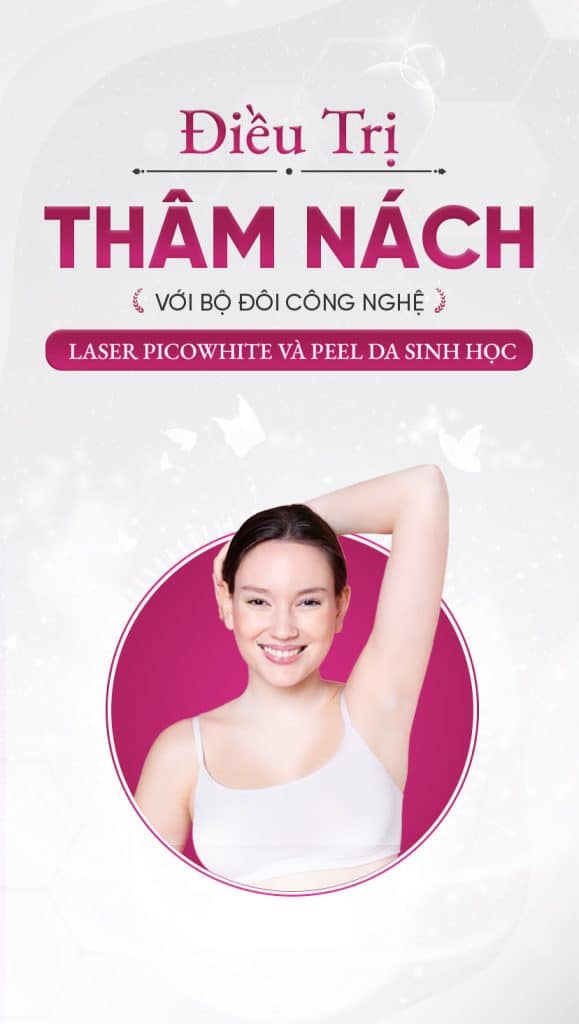 Trị thâm nách - Phòng khám Da liễu Thẩm mỹ Doctor Laser