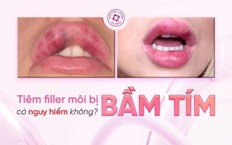 [HƯỚNG DẪN] Cách xử lý và chăm sóc khi tiêm filler bị bầm tím